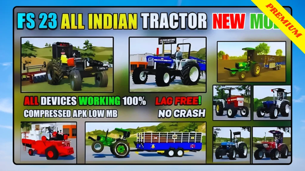 FS 23 Sonalika Modified Tractor Game New Latest Update - App Max