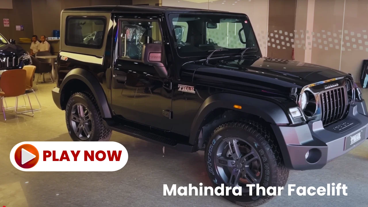Mahindra Thar Facelift 2025 – Rugged Offroader with Latest Tech ...